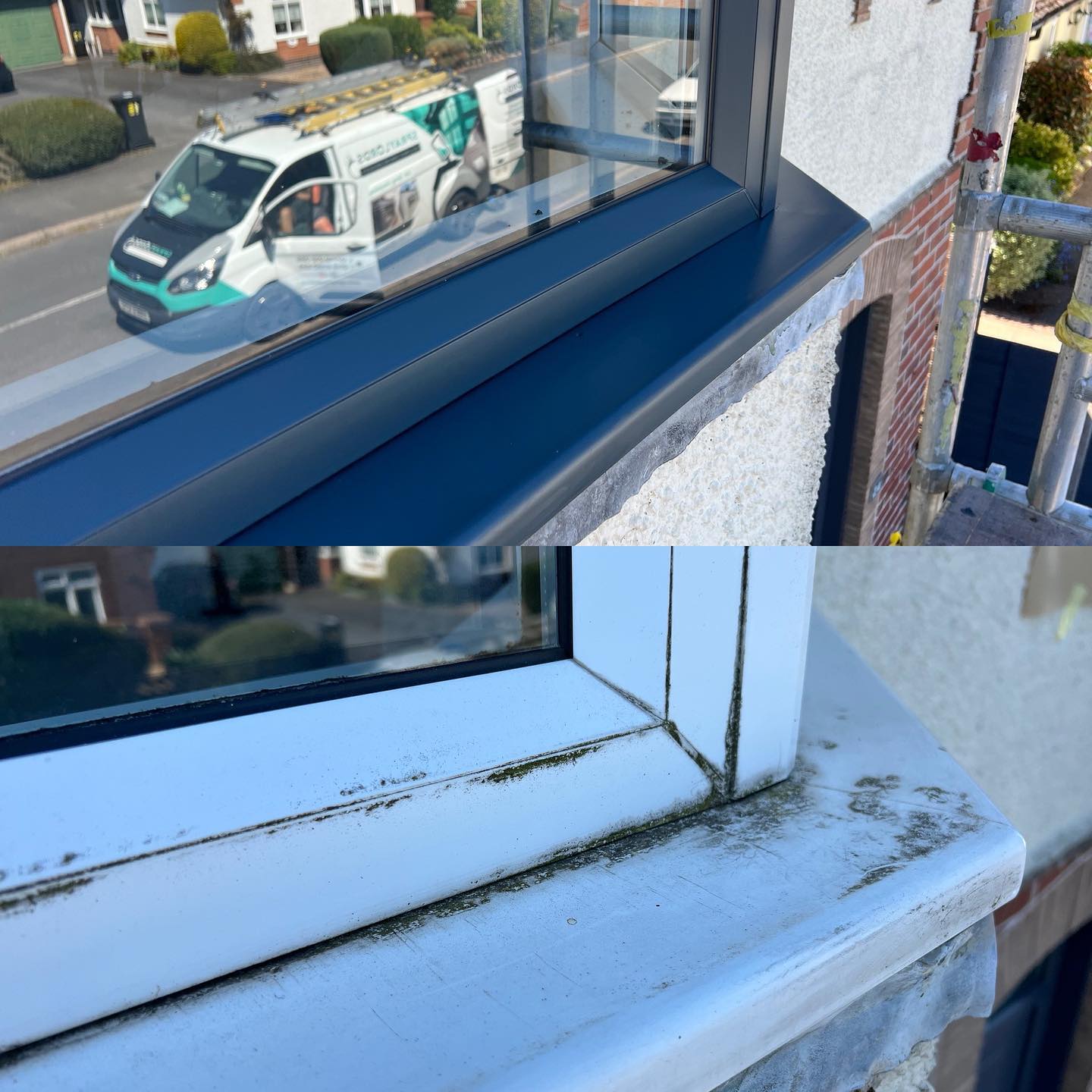 UPVC Window Spraying - No Need For Replacement Windows - Spraylords